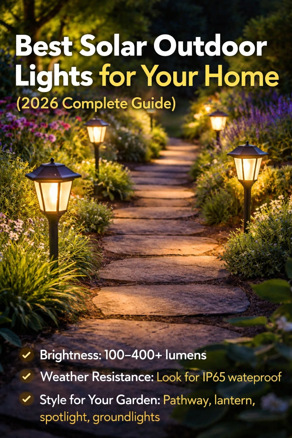 Best Solar Outdoor Lights in 2026
